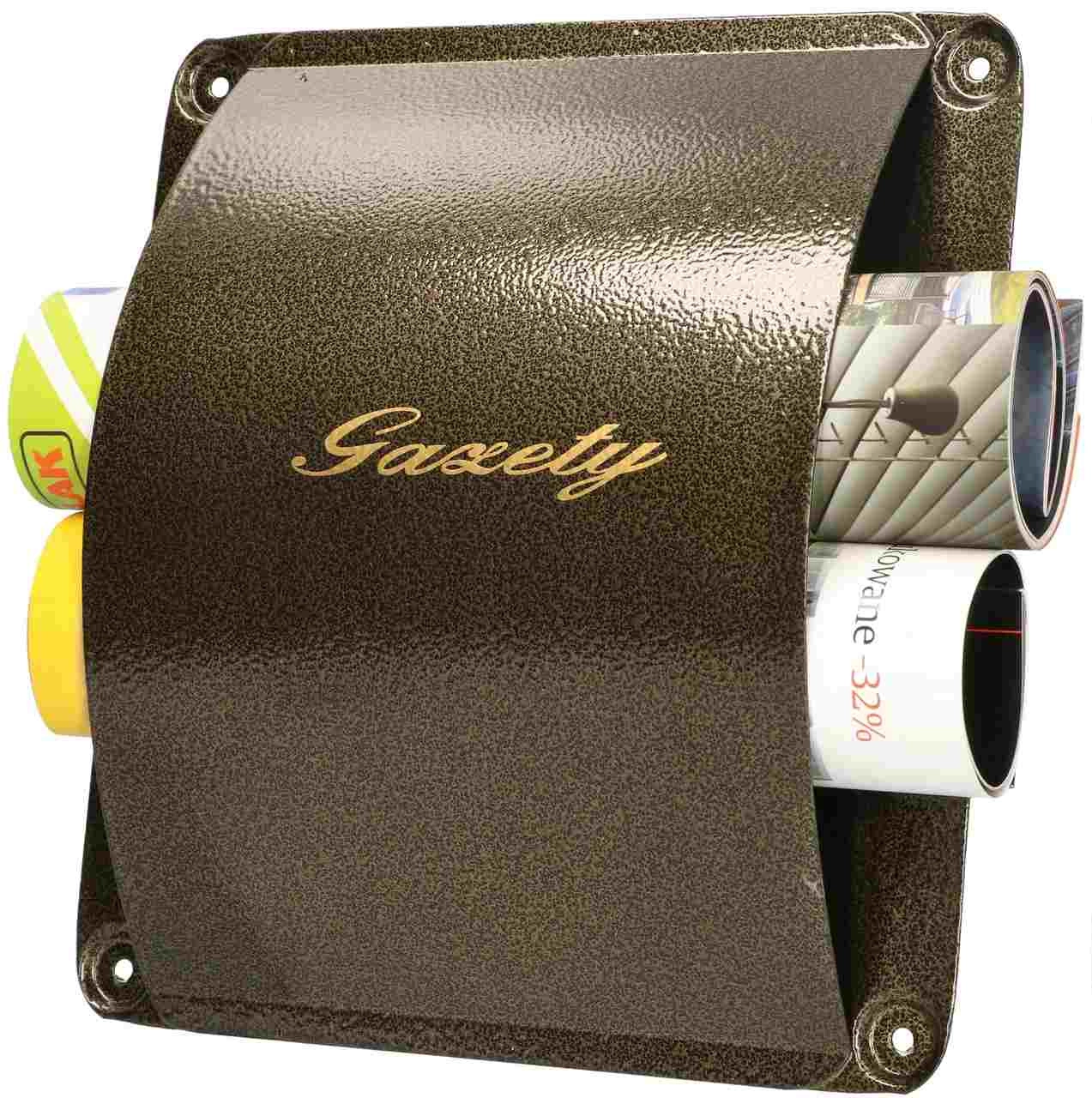 Novinový box kapsa na letáky šroubovací držák na noviny + držák ...